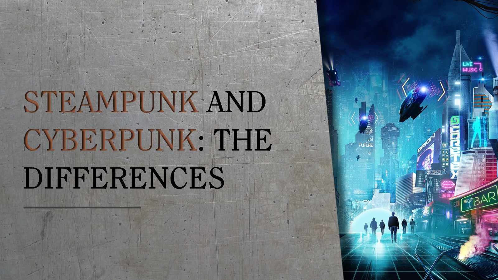 Cyberpunk And Steampunk