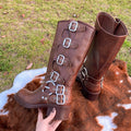 Brown steampunk boots | My Steampunk Style