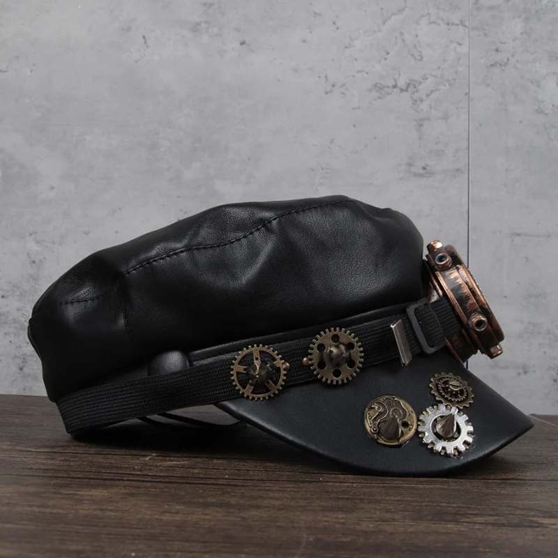 Steampunk Military Cap | My Steampunk Style – my-steampunk-style