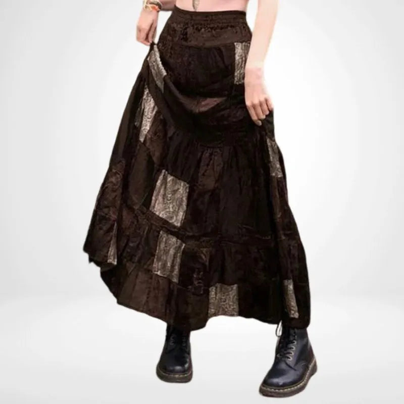 Steampunk patchwork skirt | My Steampunk Style