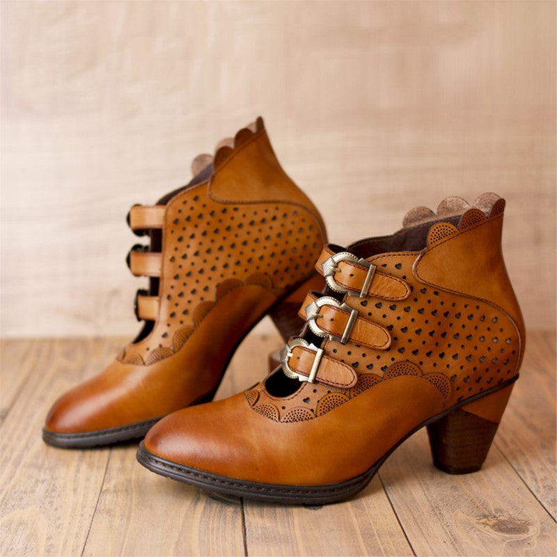 Steampunk leather boots | My Steampunk Style
