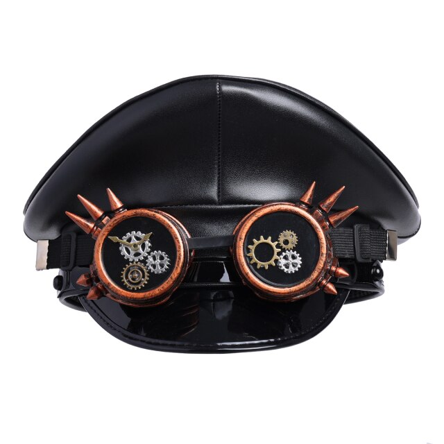 Steampunk officer cap | My Steampunk Style – my-steampunk-style