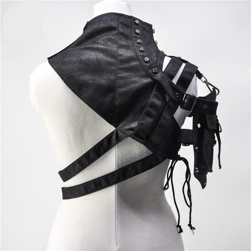 Steampunk one shoulder armor | My Steampunk Style – my-steampunk-style