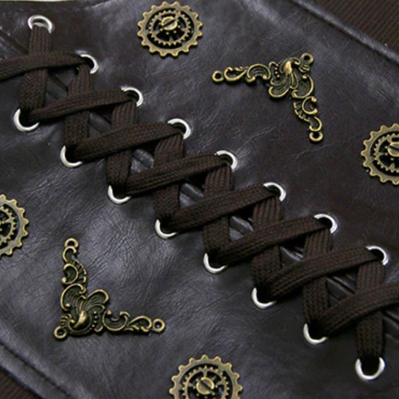 Laced Steampunk belt | My Steampunk Style – my-steampunk-style